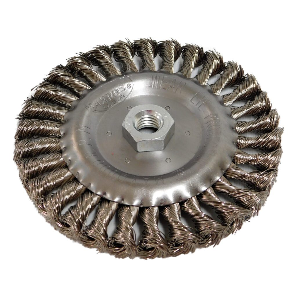 Grata Circular Trenzada con Tuerca Multi 4″ X 3/8″ MAKROS GMK 0052 X ...